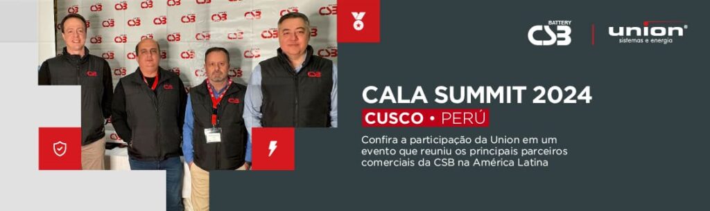 A Union marca presença no CALA Summit 2024 CSB Battery